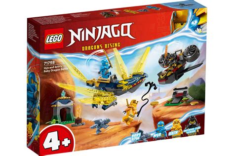 Lego Ninjago Nya En Arins Babydrakenduel Unieke Bricks Passie Voor Lego