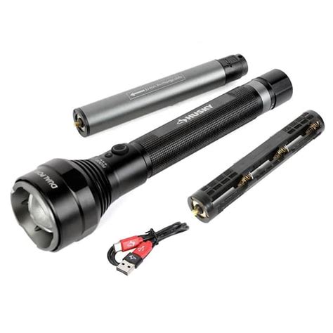 Nebo Davinci 5000 Lumens Handheld Rechargeable Flashlight With Power Bank Neb Flt 1030 The