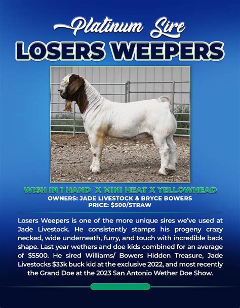 Losers Weepers Reproduction Specialty Group