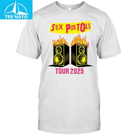 Sex Pistols Tour 2025 Speaker Graphic Shirt