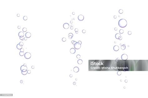 빗방울 사실적인 수중 기포 소다 팝 샴페인 비눗물 거품 유리에 응축된 수증기 거품 기포가 흐릅니다 물방울 또는 스팀 샤워 탄산수