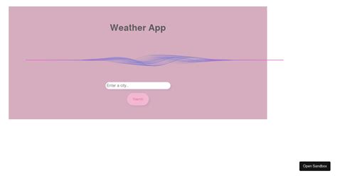 Week 3 Project Codesandbox