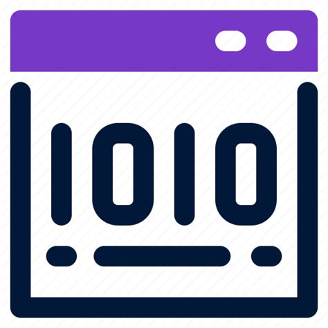 Binary Code Codi Website Programming Icon Download On Iconfinder