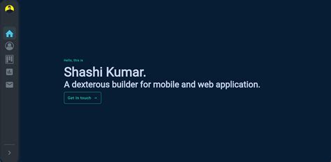 Github Shashibenportfolio My Personal Portfolio Built With Flutter