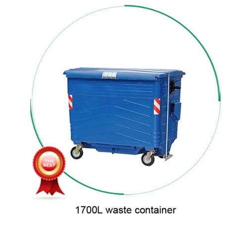 Hs Code 73239900000 Trolley Bin Durable Steel Garbage Solutions