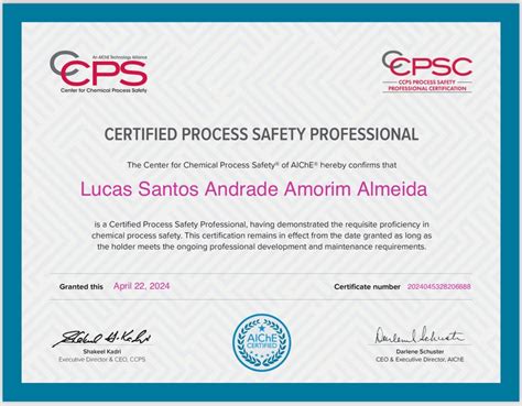 Ccps Aiche Lucas Andrade Ccpsc® 29 Comments