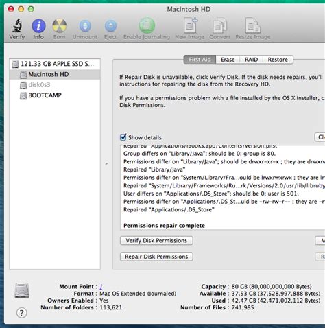 how when and why to repair disk permissions on your mac