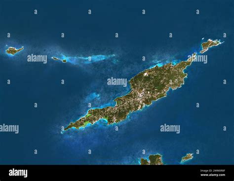 Anguilla Map Caribbean