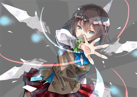 Safebooru 1girl Absurdres Aoi Erika Aqua Eyes Blue Bow Blue Bowtie