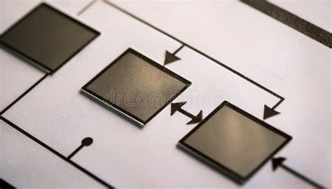 Flowchart Showing Various Steps Of A Process Representing Workflow Stages And Methodology