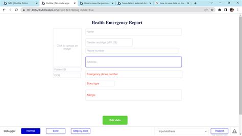 How To Save The Previous User Input Data And Be Saved On The Page For The User And Not The