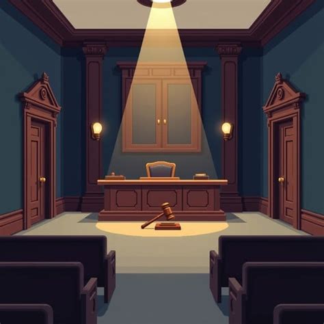 Free Pixel Court Chamber Image Courtroom Pixel Gavel Download At