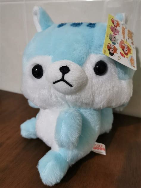 Lmc Japan Cute Kawaii Blue Squirrel Plush Soft Doll Toy Patung With Tag