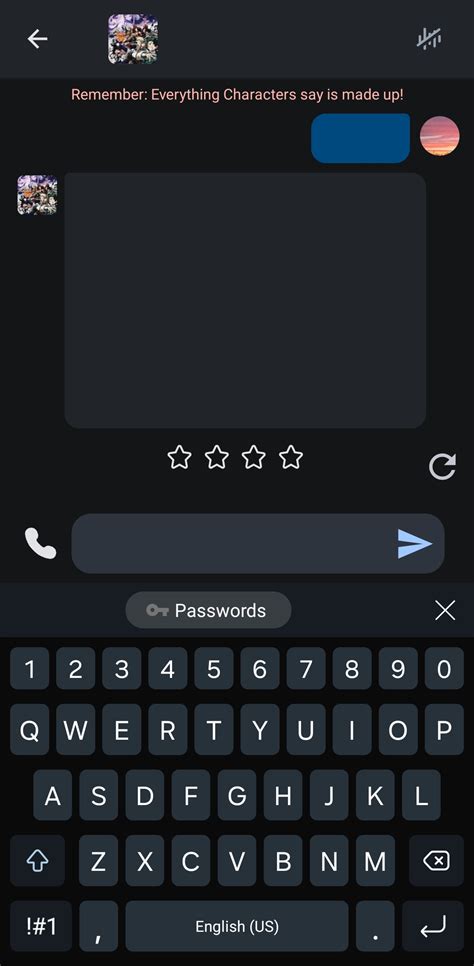 I Exited Out Of The App Refreshed The Chat And It S Still Asking For My Passwords R CharacterAI