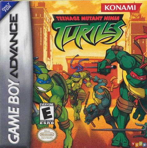 Teenage Mutant Ninja Turtles Vgdb Vídeo Game Data Base