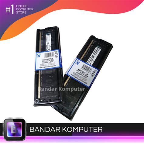 Jual Memory Ram Kingston Long Dim Ddr3 8gb Pc 12800 Shopee Indonesia