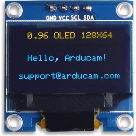 Wozlo 128x64 Oled Ekran Lcd 096 Inch I2c Arduino Raspberry Fiyatı