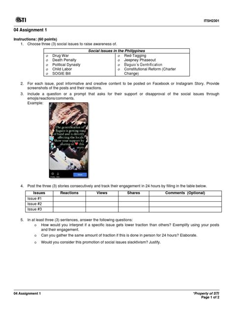04 Assignment 1 Download Free Pdf Communication