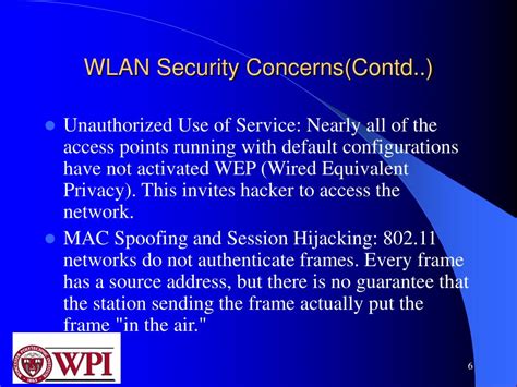 Ppt Wireless Lan Security Powerpoint Presentation Free Download Id 3010138