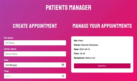 github marsnunez appointments app an appointments application using react ⚛️