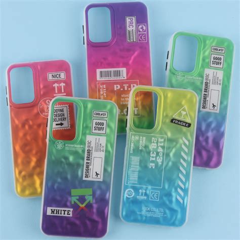 خرید قاب Gradient Holographic برجسته Samsung Galaxy A15 تکنوسان