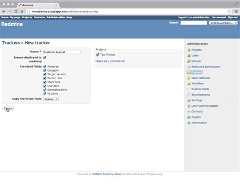 Run Redmine In The Cloud