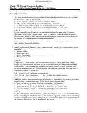 DIF Cognitive Level Apply Application TOP Nursing Process Planning MSC NCLEX Course Hero