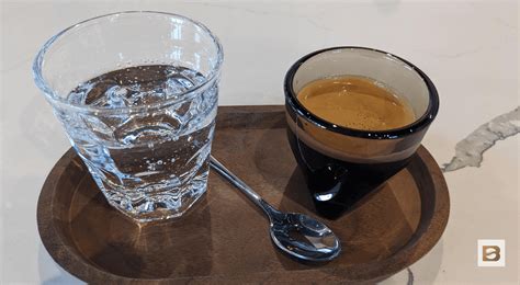 Why Is Espresso Served With Sparkling Water Bean Ground
