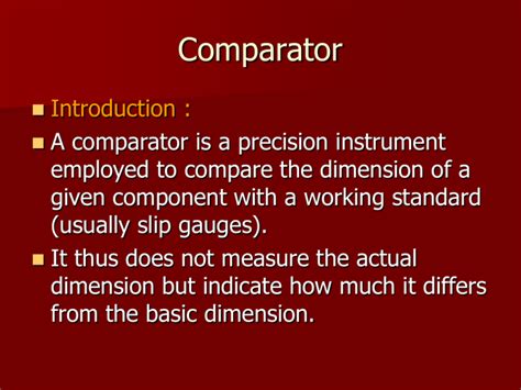 Comparator Definition Physics At Ina Pfarr Blog