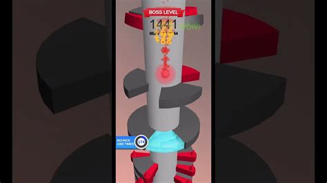 helix jump boss level 11 shorts helixjump mobilegames youtube