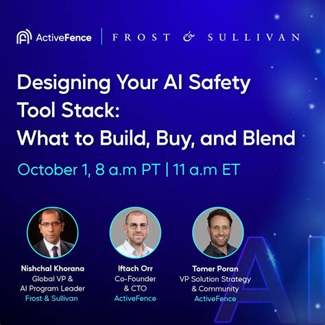 Activefence On Linkedin Designing Your Ai Safety Tool Stack