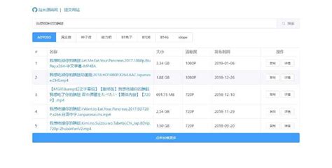 磁力搜bt种子网站完整源码 哔哩哔哩