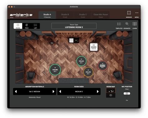 Ambiente Audio Modeling