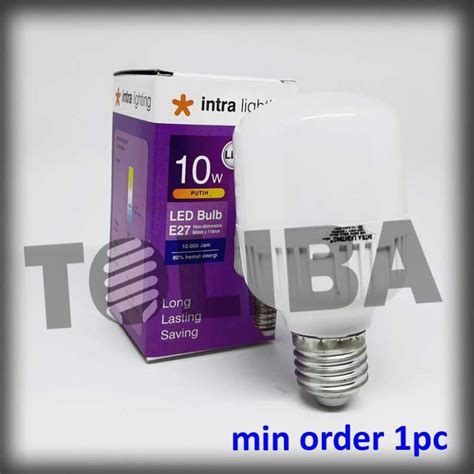 Jual Lampu Led 10w 10 W 10watt 10watt Intra Lampu Led Tabung Hemat Listrik Di Seller TOLIBA