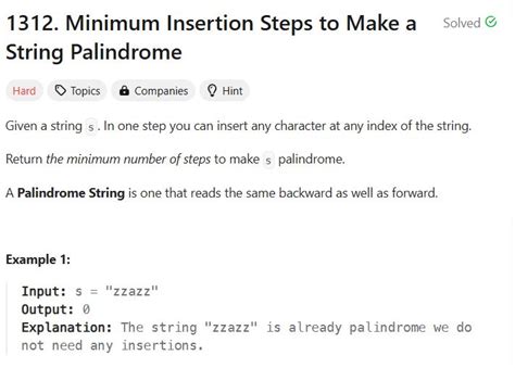 Dsa Leetcode Problemsolving Recursion Dynamicprogramming Hareesh S