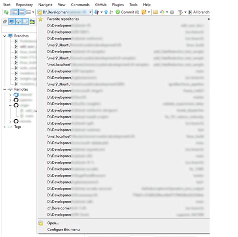 Enhance The Recent Repo Dropdown With Search Capabilities · Issue