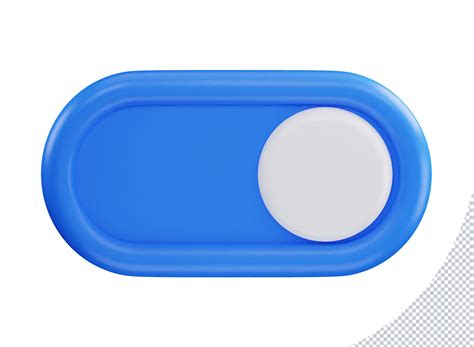 Toggle Switch Icon 3d Rendering Graphic By Crop3dbusiness · Creative