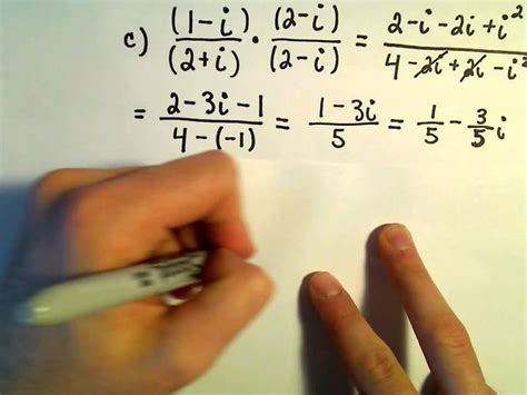 Complex Numbers Graphing And Finding The Modulus Ex 2 Youtube