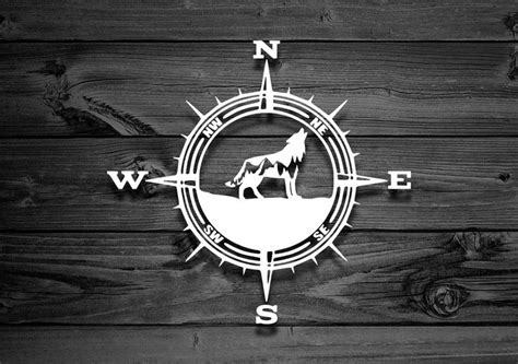 Wolf Vinyl Decal Wolf Stickers Car Decal Mountain Decal Laptop