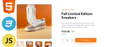 🎉🎉 E Commerce Product Page In Html Css And Javascript Frontend Mentor Challenge Dev Community