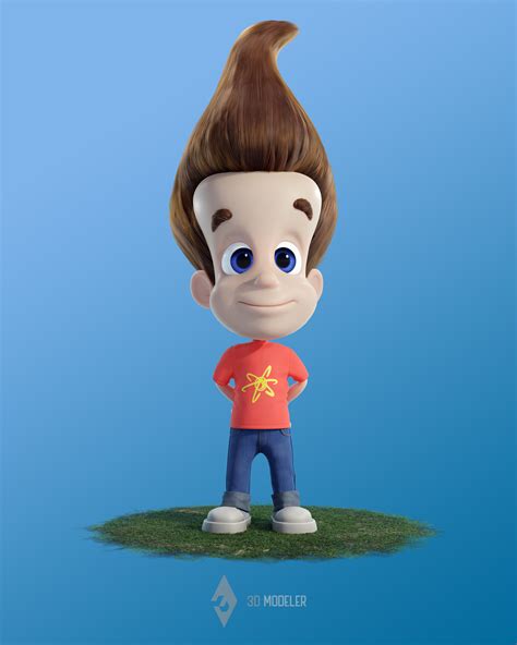 Jimmy Neutron Remake Finished Projects Blender Artists Community