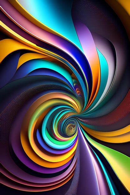 Premium Ai Image Abstract Fractal Surface Fractal Elegant Texture Raster Fractal Graphics 3d