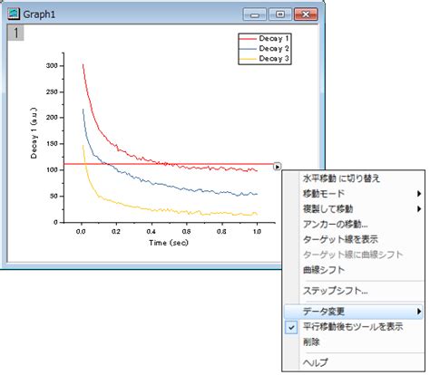 Help Online Origin Help Translating A Curve