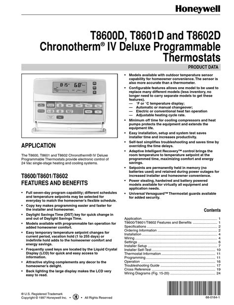Honeywell Thermostat Chronotherm Iii Wiring Diagram Wiring Diagram