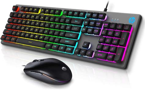 HP Gaming Keyboard And Mouse Combo HPKM F Wired RGB Backlit