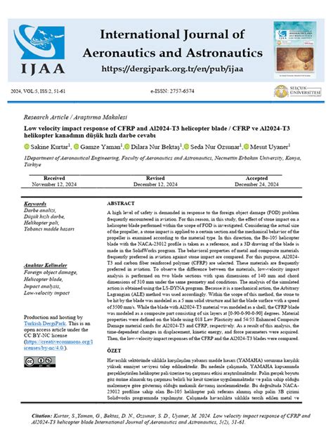 Low Velocity Impact Response Of Cfrp And Al2024 T3 Pdf