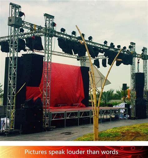 Big Line Array Dual Inch Outdoor Concert Professional Audio Line Array Systen China Line