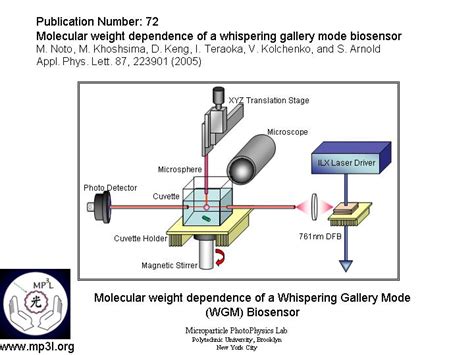 Whispering Gallery Mode Biosensor Microparticle Photophysics Lab Mp3l