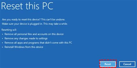 Guide Factory Reset Lenovo Thinkpad On Windows 10 Without Password