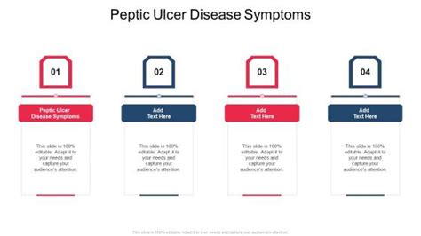 Peptic Ulcer Disease Symptoms Powerpoint Presentation And Slides Ppt Slide Slideteam